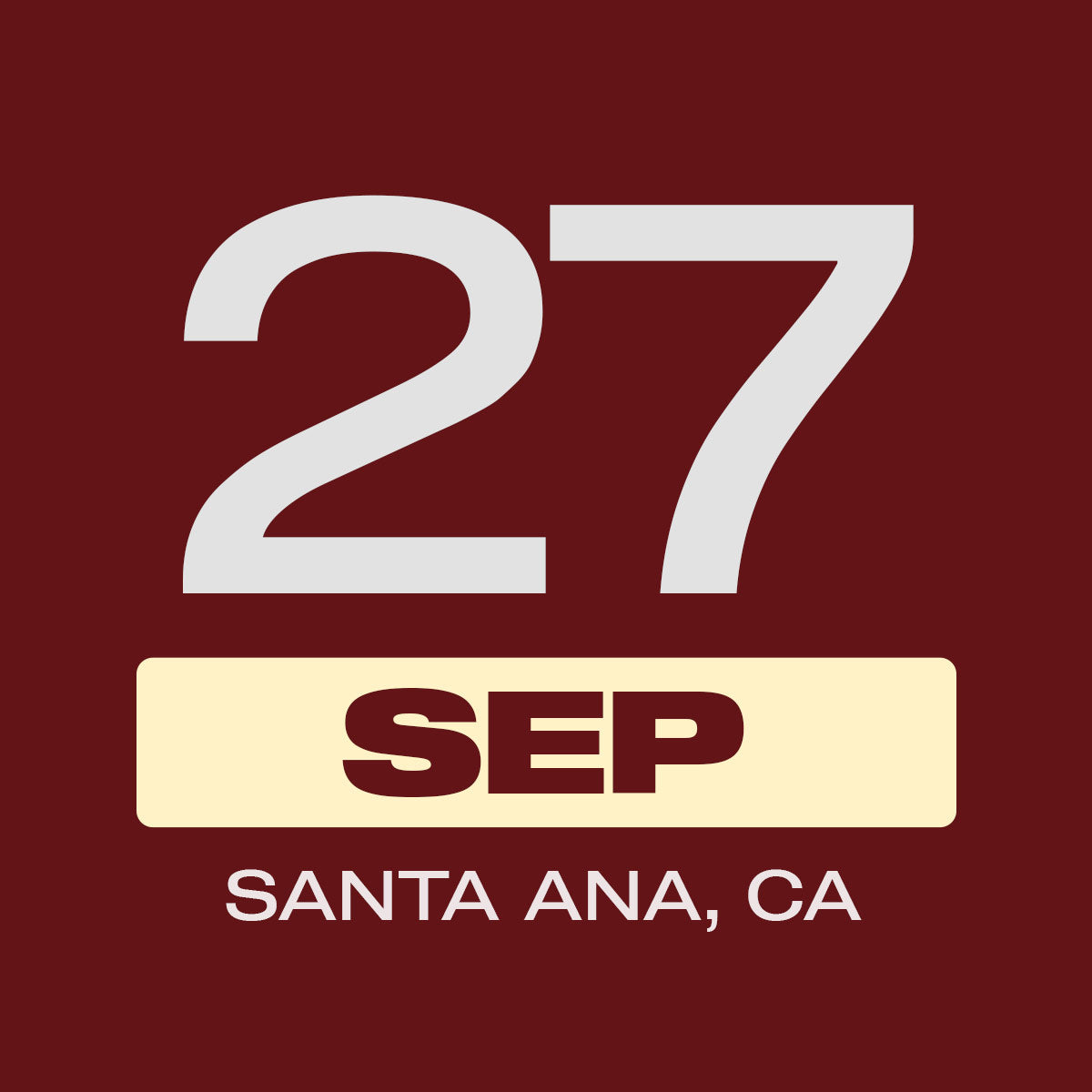 VIP Upgrade - Santa Ana, CA (Sep 27) – Magnolia Park VIP